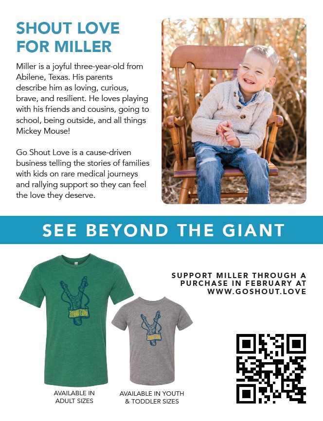GO SHOUT LOVE – Goliaths and Grace